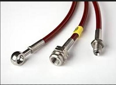 China PTFE flexible stainless steel braided brake hose for sale