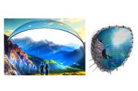 China Immersive LED Display Seamless Design GOB Tech Better Protection360°+180° Panoramic ScreenHigh Resolution and High Refresh Rate for sale