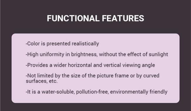 Projection paint color accuracy showcase