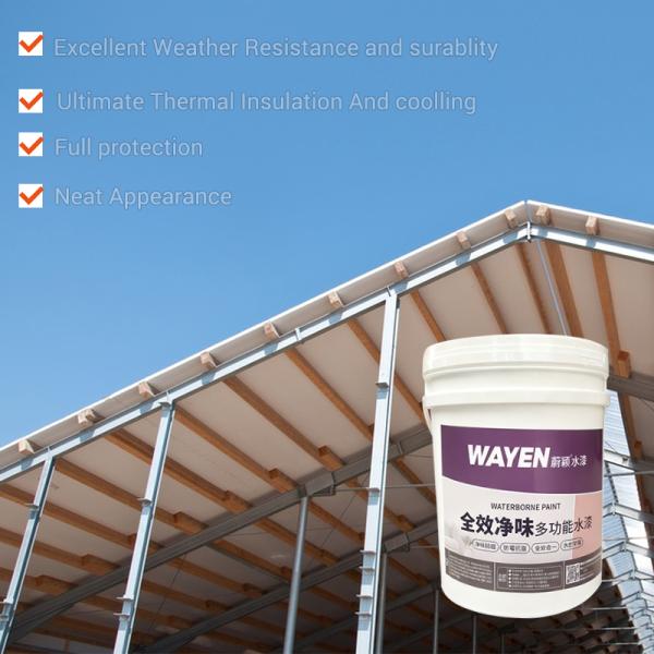 Quality Acrylic Reflective Heat Insulating Paint  Thermal Insulation Paint For Projects for sale