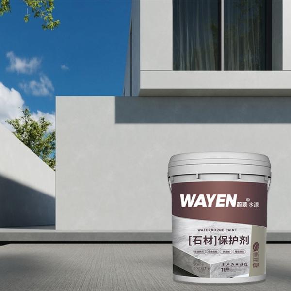 Quality Dust Free Permeable Stone Tile Paint Stone Protection Water Based Gloss Paint for sale