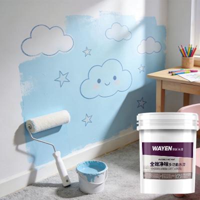 China Formaldehyde-Free Children's Wall Paint with Negative Ion Release and Anti-Mold Antibacterial Properties for sale