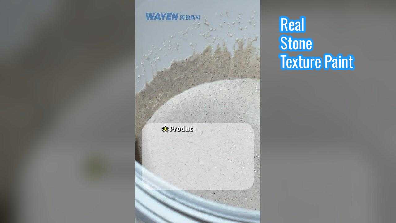 Original Stone Texture Natural Stone Paint with High Adhesion and ...