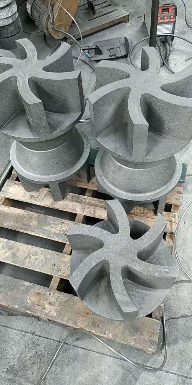 1.72 1.75 1.80 Graphite Rotor for Aluminum Casting Industry-Aluminum