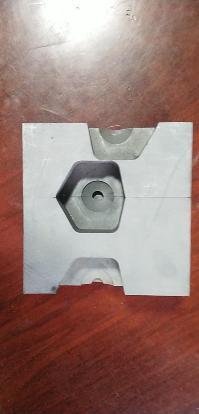 Customized Size High Purity Graphite Mold for Gold Ingot