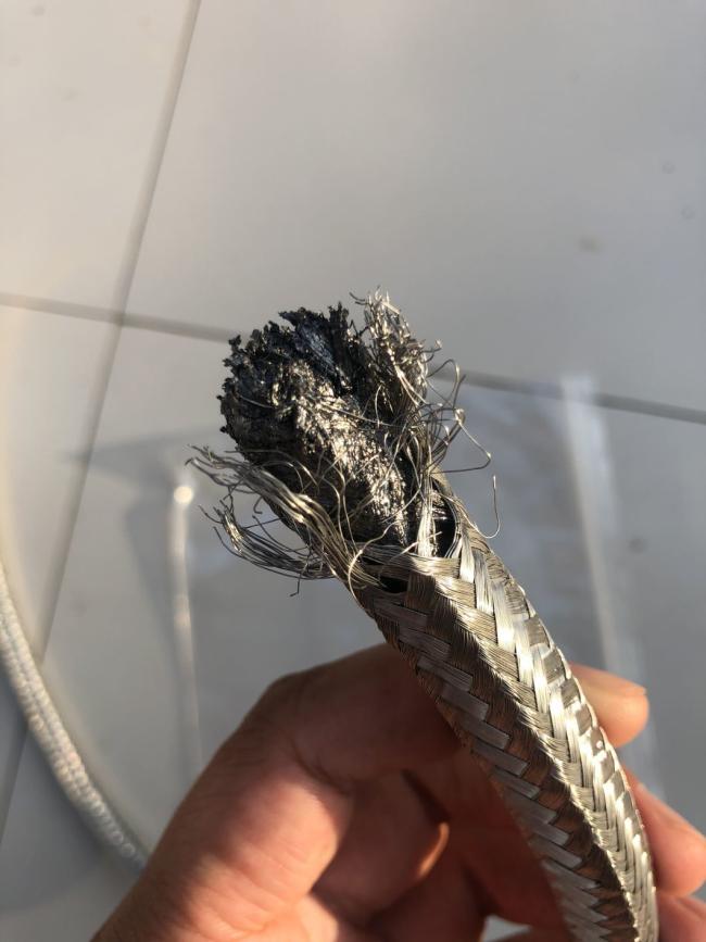 100% Pure PTFE Braided Packing Rope