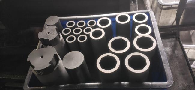 Hexagonal Round Customized Density 1.85-1.89g/cm3 Graphite Mold for Casting