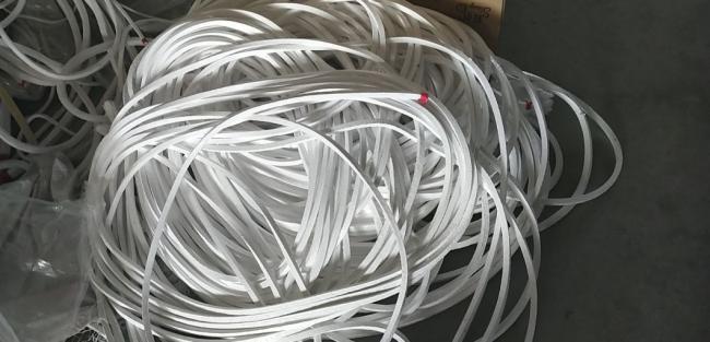 PTFE Graphite Aramid Ramie Packing with White, Black, Yellow