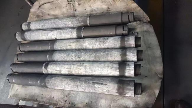 Anti-Oxidation Coating Graphite Rotor Shaft for Aluminium Melting