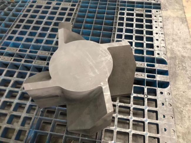 Anti-Oxidation Coating Graphite Rotor Shaft for Aluminium Melting