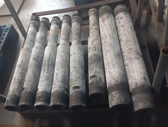 Anti-Oxidation Coating Graphite Rotor Shaft for Aluminium Melting
