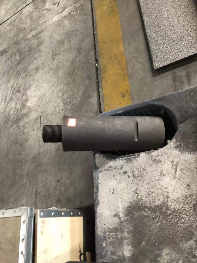 Density 1.72 1.85 Graphite Rotor for Aluminum Making