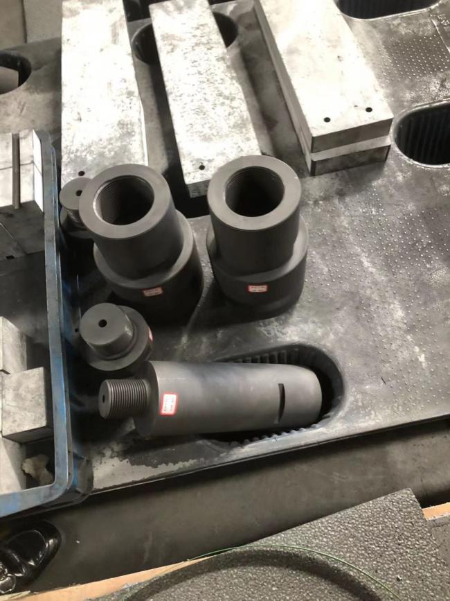 Density 1.72 1.85 Graphite Rotor for Aluminum Making
