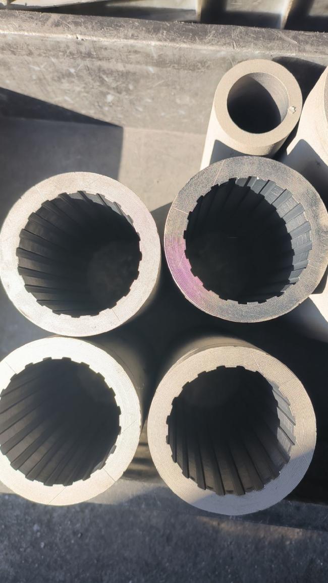 Inside Coating Density 1.8g/cm3 1.85g/cm3 Graphite Mold for Brass Casting