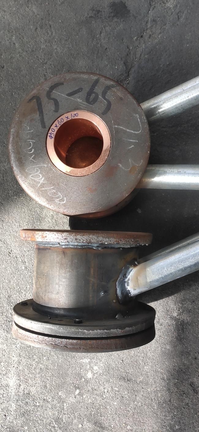 Pyrolytic Coating 1.85g High Density Graphite Mold for Casting Brass