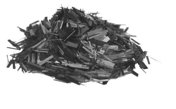 Quality Type T300 Chopped Carbon Fiber for Cement Mechanical Property Chopped Fiber for sale