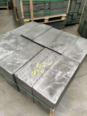 China Flake Graphite Isostatic Graphite Block with 100% Carbon and 10 Micron Grain Size for sale