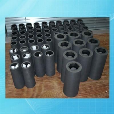 China Grafite moldeado que forma fundição contínua Moldes de grafite de cobre com revestimento interior à venda