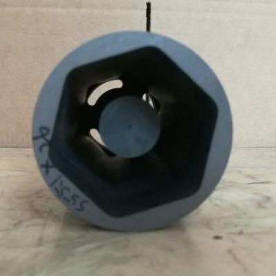 China Hexagon Graphite Mold for Continuous Casting Brass Rod/Tube 100% Carbon Flake Graphite for sale