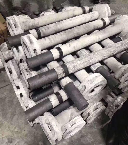 Quality Flake Graphite Extruded Graphite Rotor for Aluminum Production and Crystal for sale