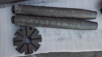 China Extruded Graphite Forming Way High Density Rotor for Aluminum Die Casting Industry for sale