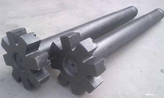 Quality 100% Carbon Graphite Rotor and Shaft for Customized Durability Aluminum Smelting for sale