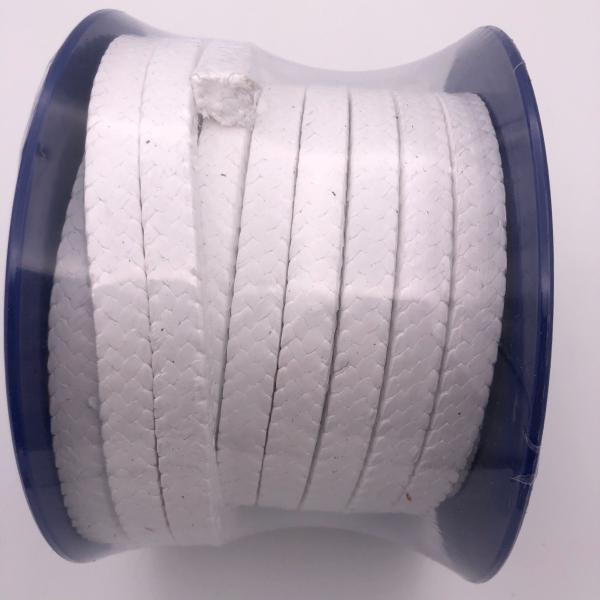 Quality Oil Material White Braided PTFE Gland Packing for Pump Seal in Sizes 3*3mm to 60*60mm for sale