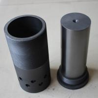China Customized Inside Coating Graphite Mold for Continuous Casting Copper 7-10 Ohm Resistance for sale