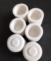 Quality 1.7g Bulk Density Ceramic Crucible Perfectly Designed for Carbon Sulfur Analyser for sale