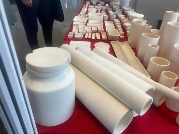 Quality 1.85 Bulk Density Alumina Ceramic Porcelain Clay Boat Crucible with Flake for sale