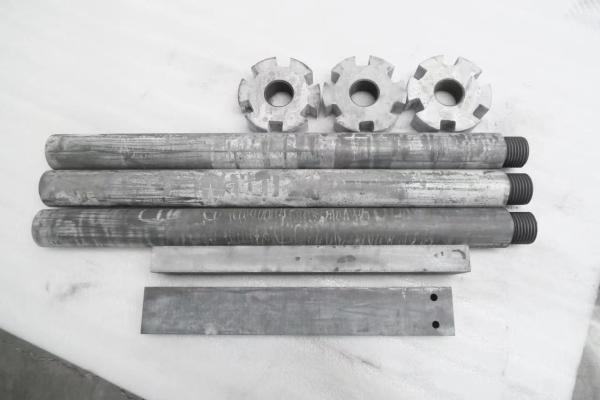 Quality Oxidation Resistance Graphite Rotor and Shaft Grade DC-1.85 by drawing for sale