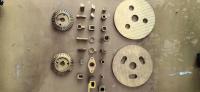 China Pressing And Sintering Round Gear Square Hexagonal Lock Graphite Mold for Casting for sale