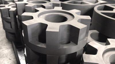 China High Temperature Graphite Rotor Shaft for Molten Aluminum Degassing Customized Design for sale