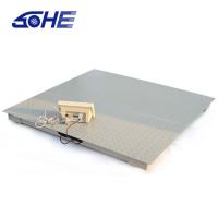 China High Precision Single Digital Platform Floor Weighing Scale with Customized OBM Support for sale