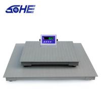 China High Precision Single Digital Platform Floor Weighing Scale with Customized OBM Support for sale