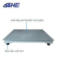 China High Precision Single Digital Platform Floor Weighing Scale with Customized OBM Support for sale