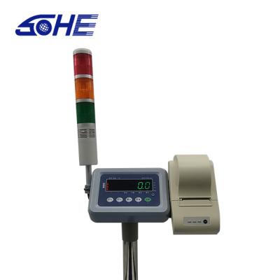 China LED LCD Display Alarm Print Scale with 40*50CM Printing  TCS-A7JP-200 for sale