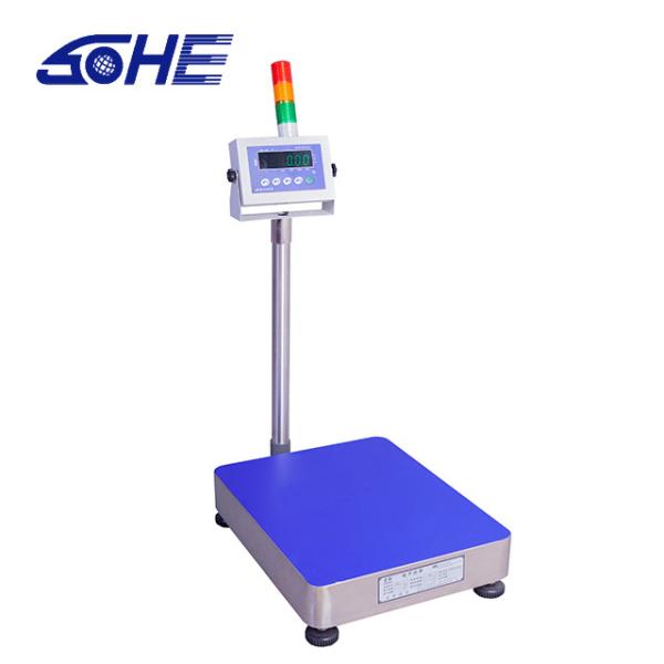 Quality Customized OEM Support Precision LED LCD Digital Platform Scale with Alarm for sale