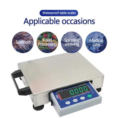 Cina Funzione di pesatura/stampa SOHE ATS 30KG Display LED impermeabile ad alta precisione in vendita