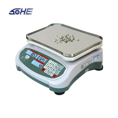 Cina Industrial SOHE 2024 ABS LCD Screen Industrial Pesatura Tavola Scala AC220V Fornitore di alimentazione in vendita