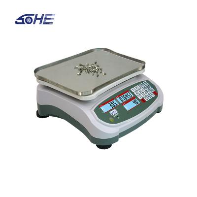 Cina Industrial SOHE 2024 ABS LCD Screen Industrial Pesatura Tavola Scala AC220V Fornitore di alimentazione in vendita