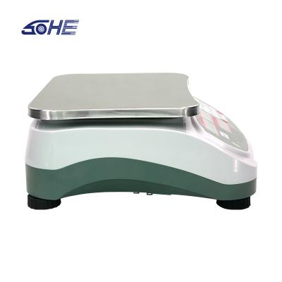 Cina Industrial SOHE 2024 ABS LCD Screen Industrial Pesatura Tavola Scala AC220V Fornitore di alimentazione in vendita