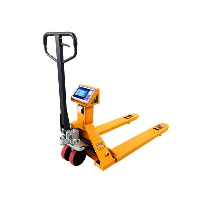 China SOHE Smart Android Vorklift Weegschaal Print Label en Small Ticket Weighing Upload System Te koop