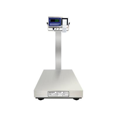 Cina Scale in acciaio inossidabile personalizzabili da 200 kg con design impermeabile e funzione di stampa in vendita