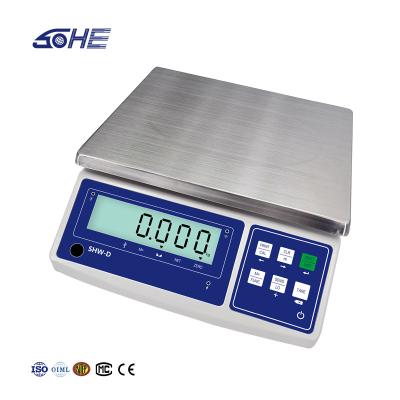 China Balança de mesa de pesagem de precisão com capacidade de 3 kg e faixa de entrada de sinal personalizável à venda