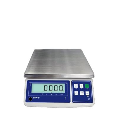 China 6KG anpassbare LCD-Anzeige Präzisionswaage mit Ebene Genauigkeit Rating zu verkaufen
