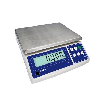 China 6 kg aanpasbaar LCD-display Precision Weighing Table Scale met niveau nauwkeurigheid rating Te koop