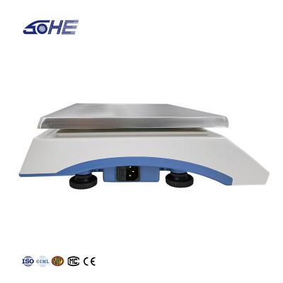 China 6 kg aanpasbaar LCD-display Precision Weighing Table Scale met niveau nauwkeurigheid rating Te koop