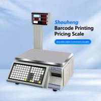 China 6kg Foldable Label Printing Weighing Scale Barcode Digital Computing Machine Scale Weight for sale