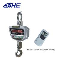 China Customized Support Digital Hanging Scale 1t with Remote Control and LED LCD Display for sale